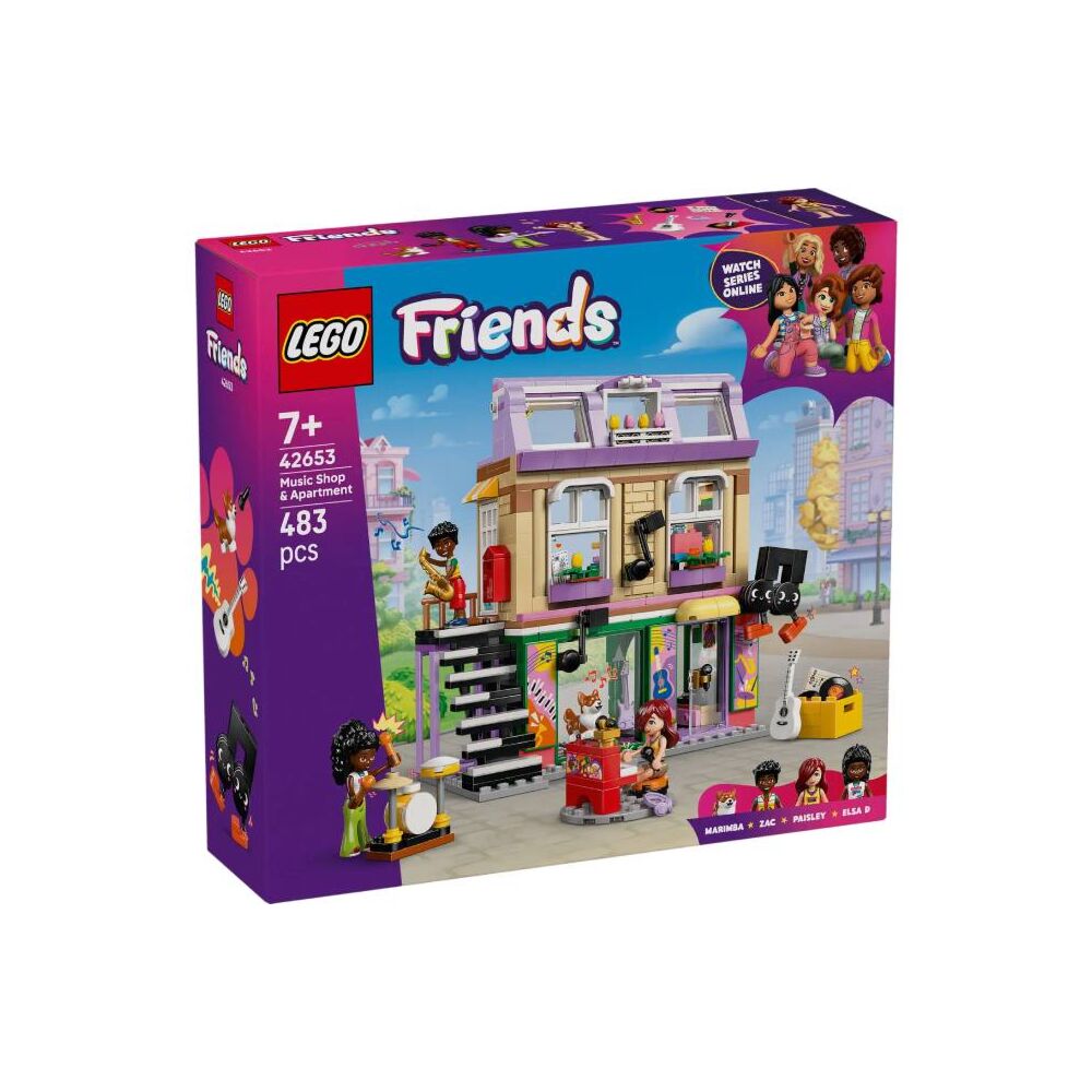 LEGO Muzička prodavnica i stan LE42653