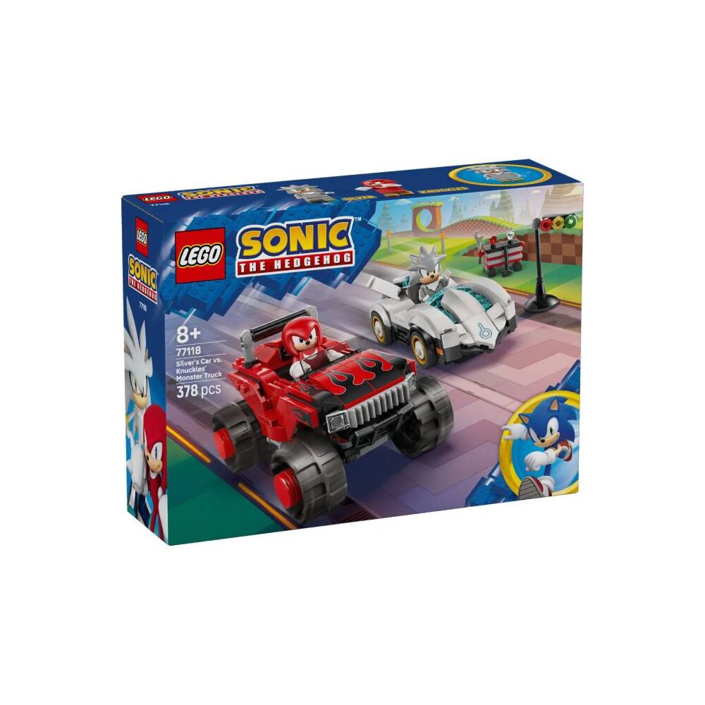 LEGO Silver automobil protiv Naklsa čudovišni kamion LE77118