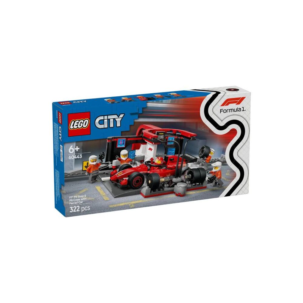 LEGO Pitstop i ekipa sa Ferrari formulom LE60443