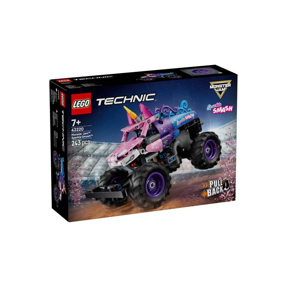 LEGO Monster Jam™ Sparkle Smash™ na povlačenje LE42220