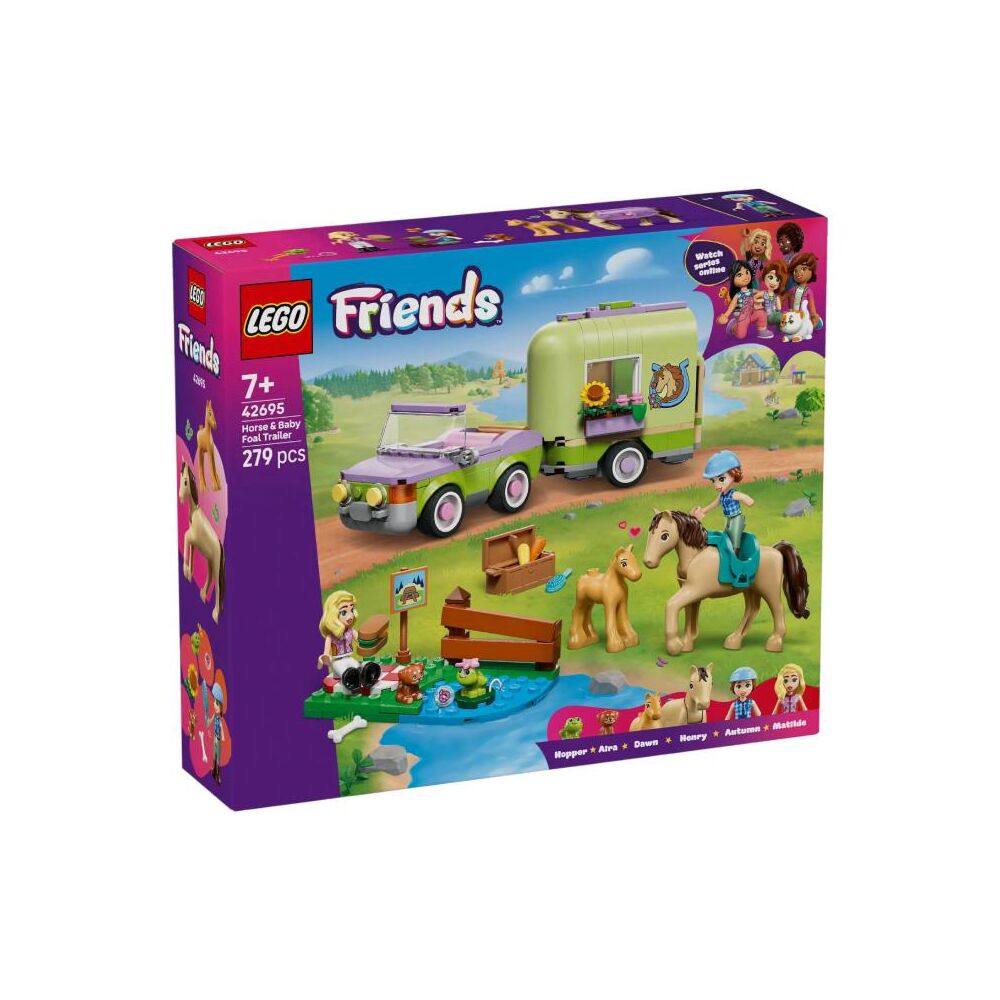 LEGO Prikolica sa konjem i ždrebetom LE42695