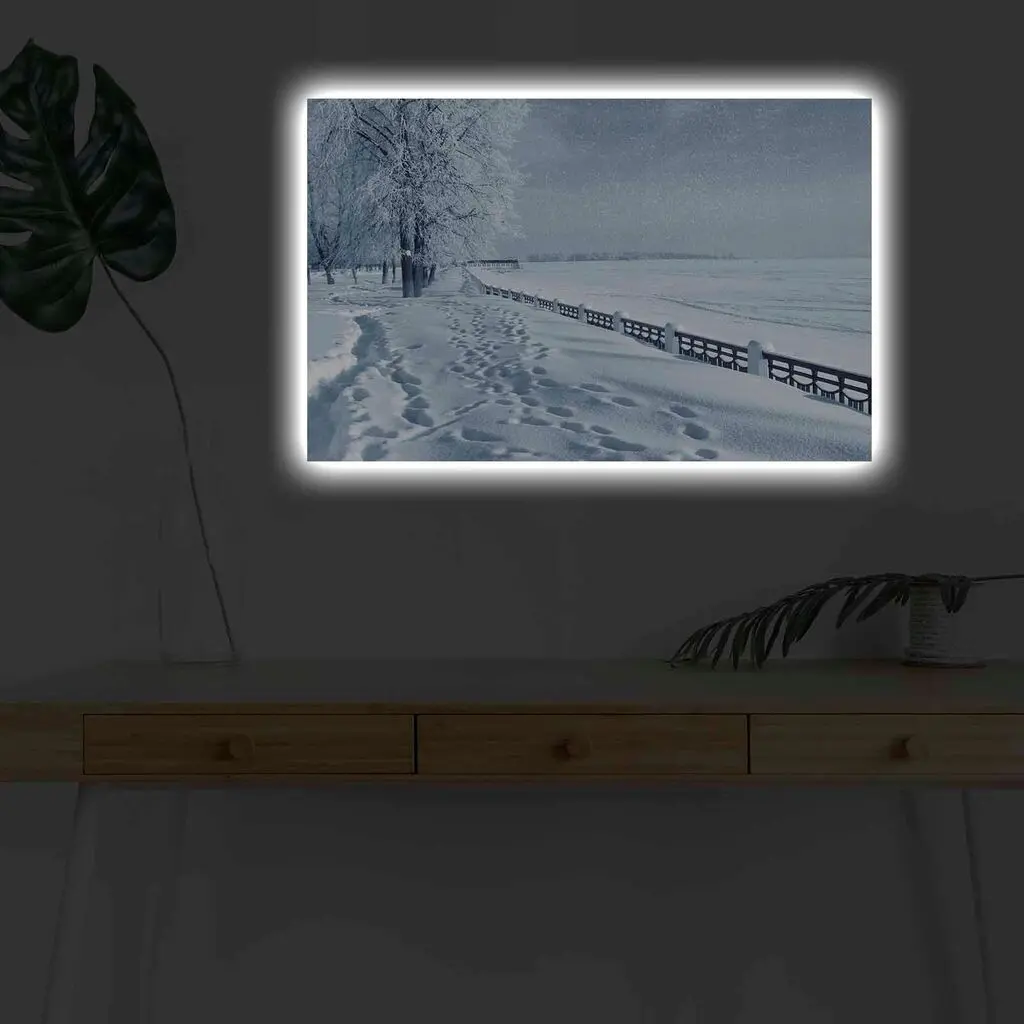 Wallity Slika sa LED osvetljenjem 4570KARDACT - 028, 45x70 cm