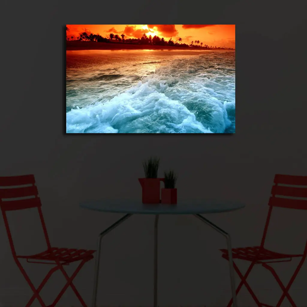 Wallity Slika sa LED osvetljenjem 4570IACT-45, 45x70 cm
