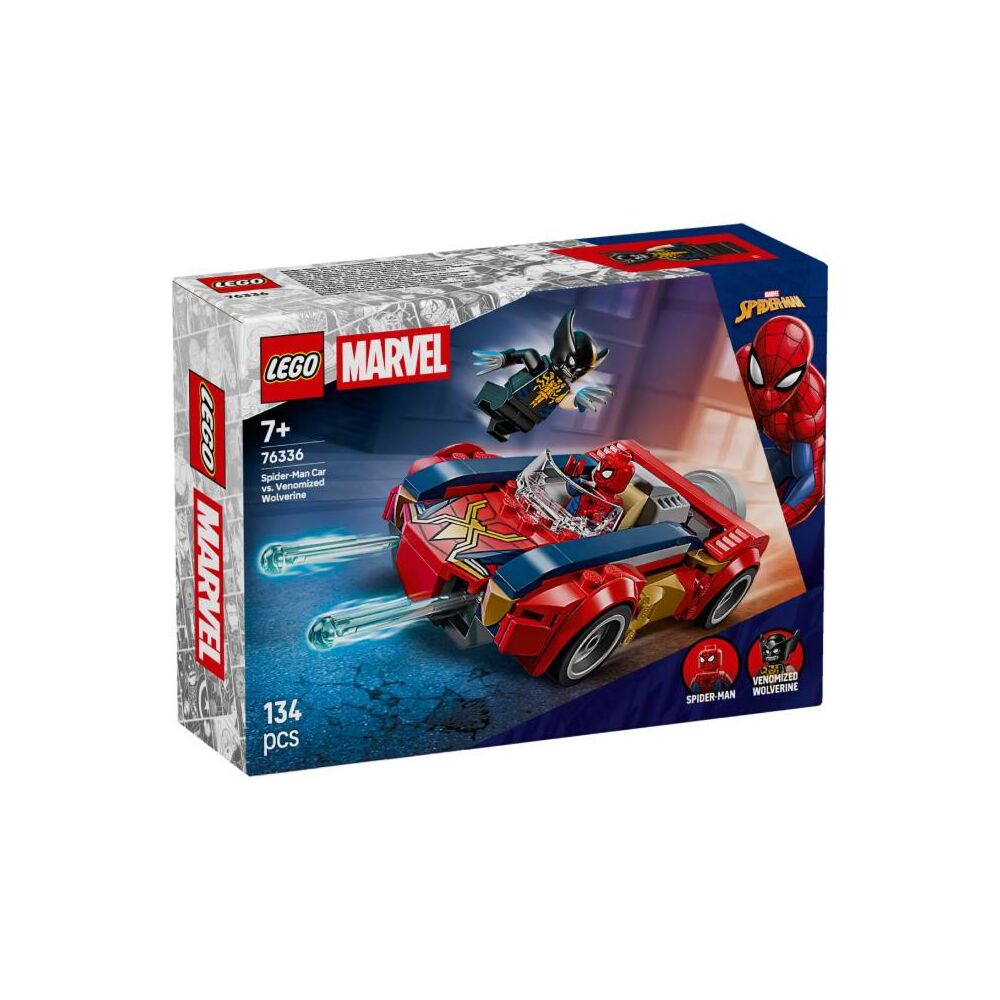 LEGO Spajdermenov automobil protiv otrovnog Vulverina LE76336