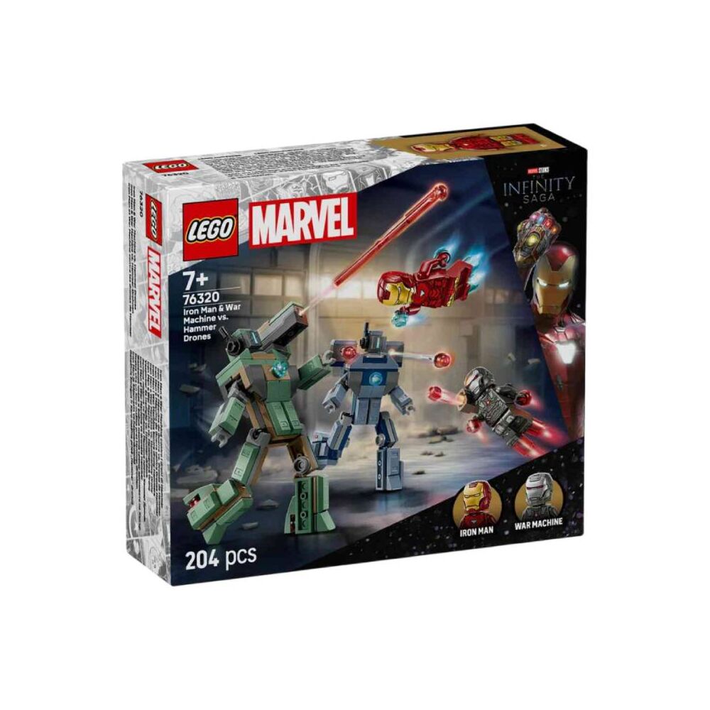 LEGO Ajronmen i Ratna Mašina protiv Hamerovih dronova LE76320