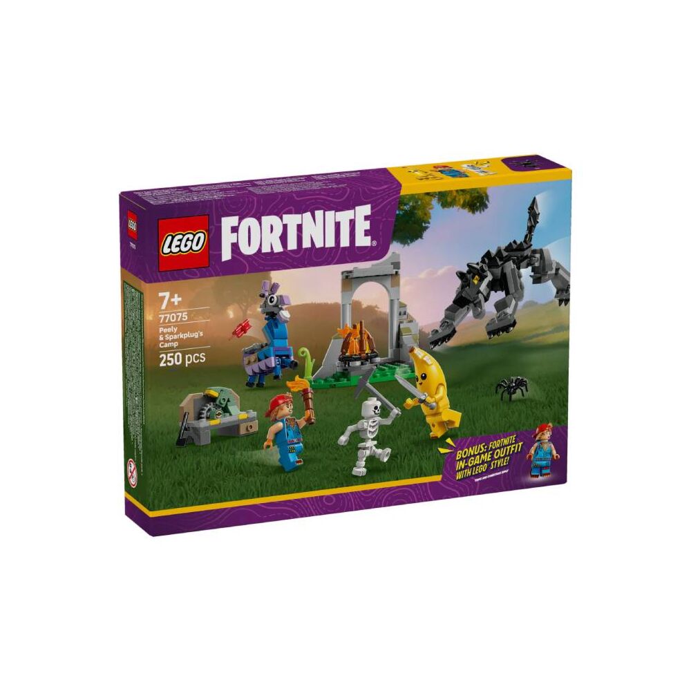 LEGO Peely & Sparkplug‘s Camp LE77075