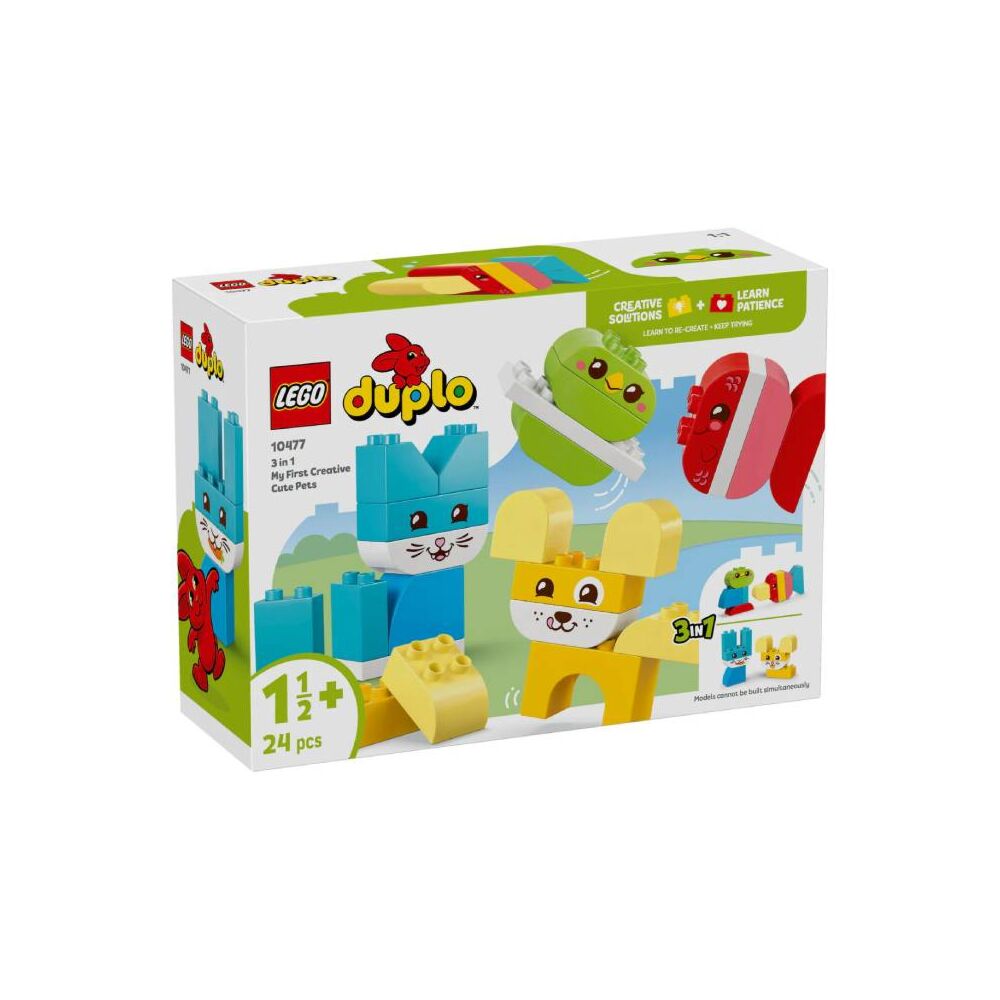 LEGO 3 u 1 Moji prvi kreativni slatki kućni ljubimci LE10477