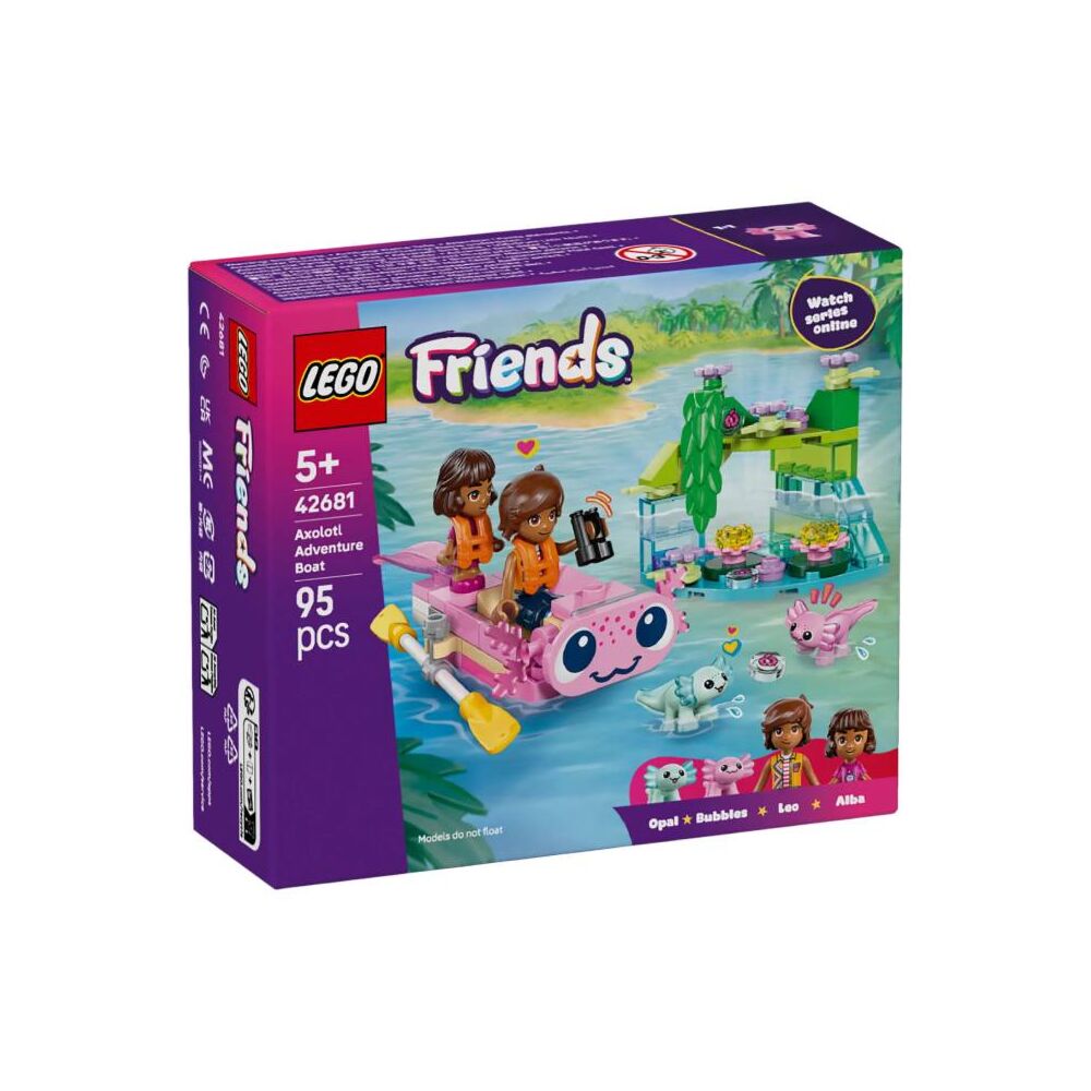 LEGO Aksolotl-čamac za avanturu LE42681