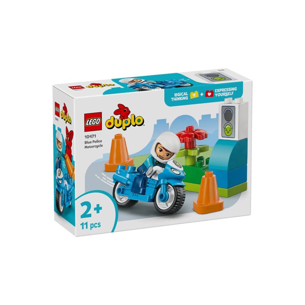 LEGO Plavi policijski motocikl LE10471