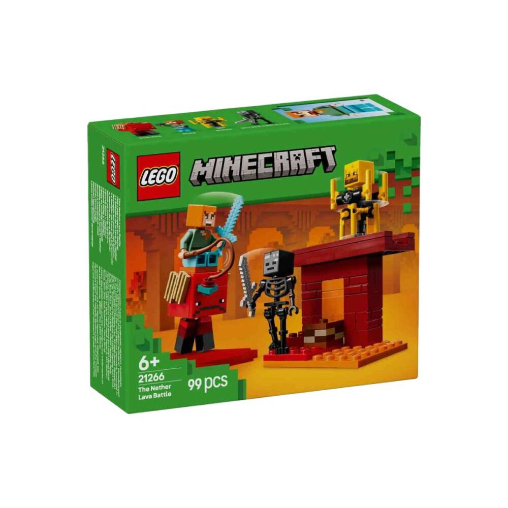 LEGO Minecraft bitka za lavu Nedera LE21266