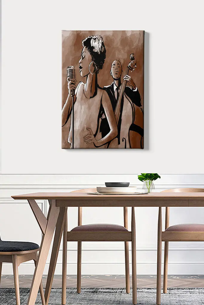Wallity Slika Kanvas Tablo-218, 50x70 cm