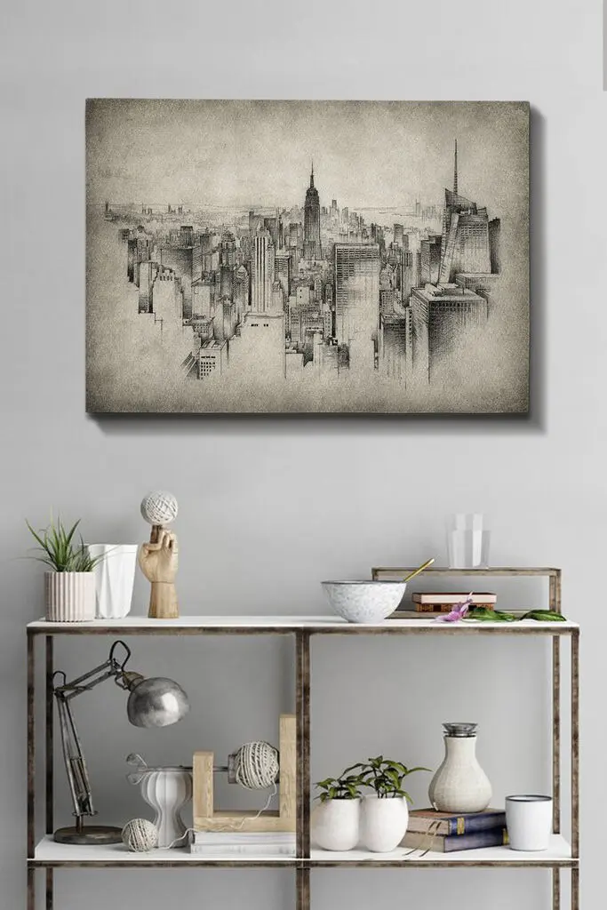 Wallity Slika Kanvas Tablo-120, 70x100 cm