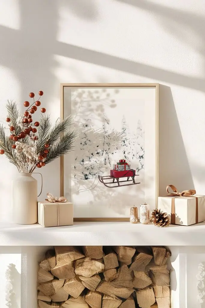 Wallity Uramljena slika Nwyearsngmdl72, 33x48 cm