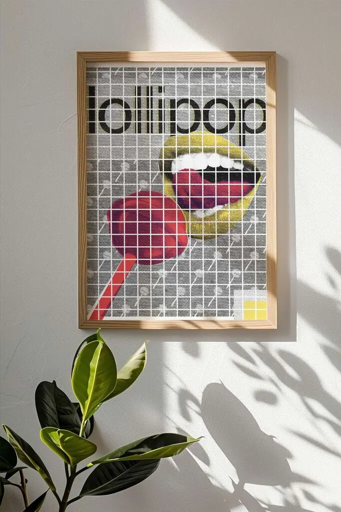 Wallity Uramljena slika Popkare12, 33x48 cm