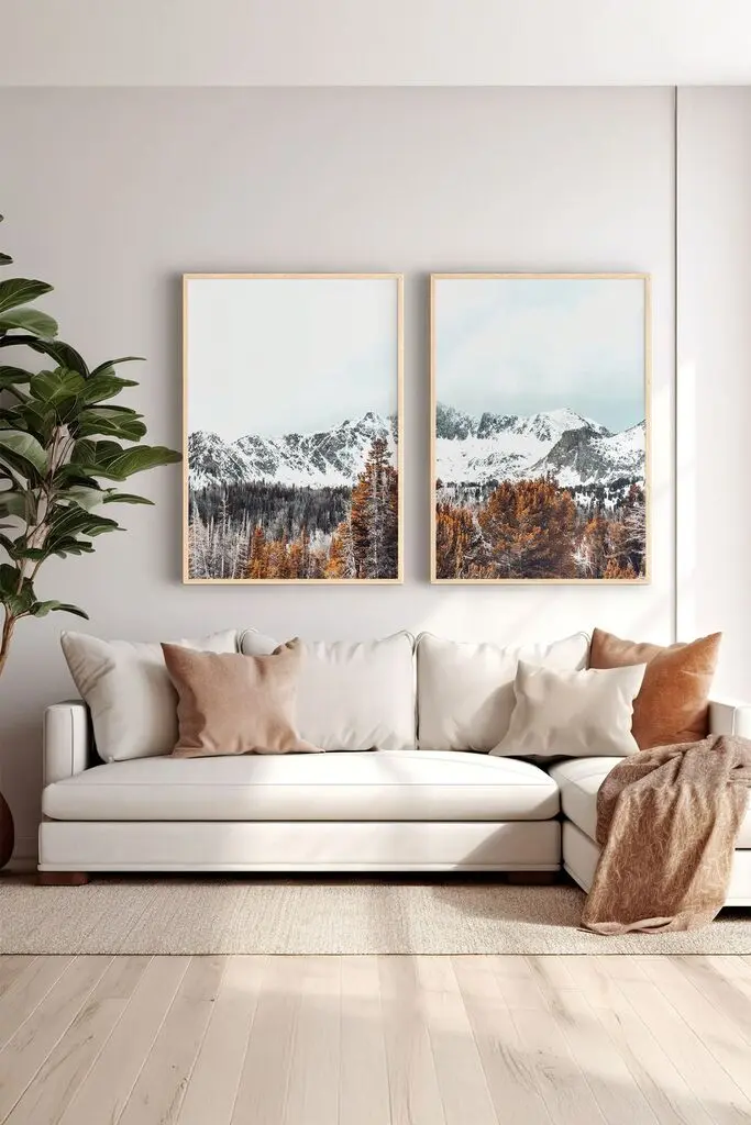 Wallity Uramljena slika Ersy2Limodel40, 33x48 cm, 2 dela