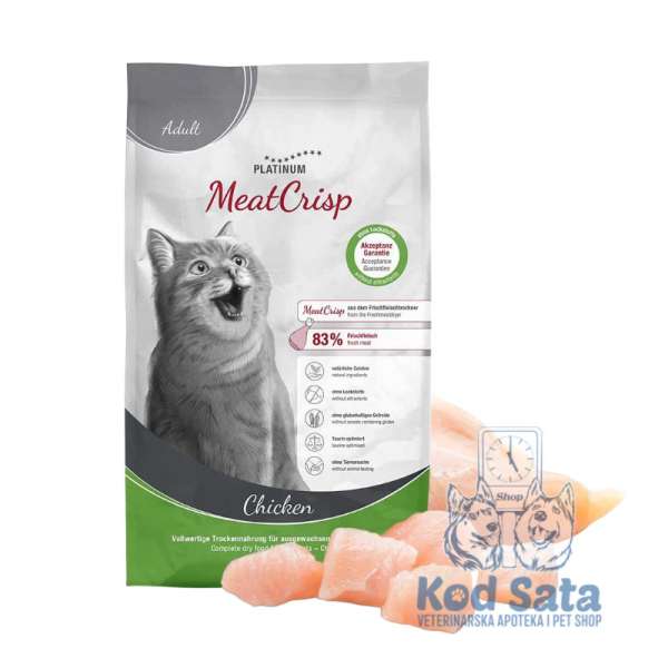 Platinum MeatCrisp, Hrana Za Mačke, Piletina