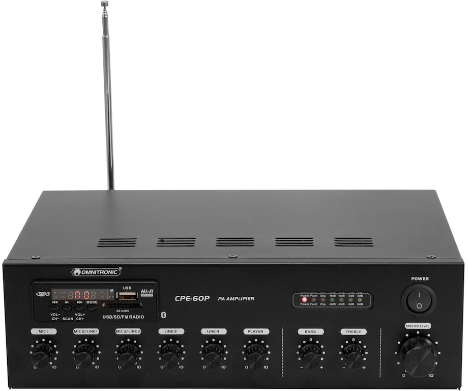 Omnitronic CPE-60P instalacijsko mikser/pojačalo