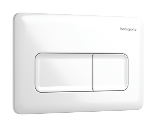 Hansgrohe iFrame tipka za aktiviranje Original Q dvokoličinsko ispiranje Bela 66001450