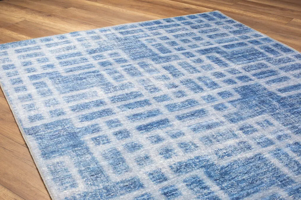 Conceptum Hypnose Tepih Funk Chenille 232, 75x150cm, Plavi
