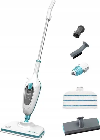 BLACK & DECKER Čistač na pari FSMH13E5 beli