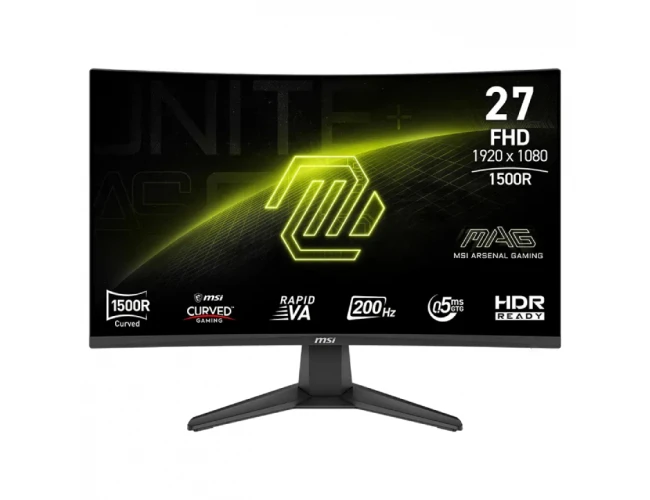 MSI MAG 276CF VA gejmerski monitor 200Hz 27"