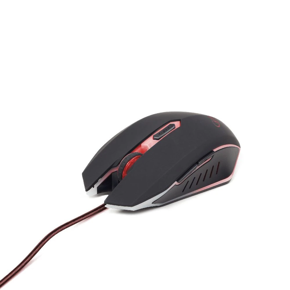 Gembird MUSG-001-R gejmerski optički miš 2400dpi crni