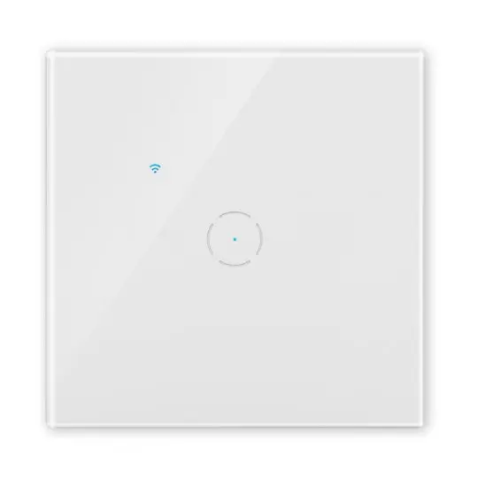 Mitea Electric MS-701-1-W Pametni prekidač, Touch, WiFi, 10A, 2.4GHZ, 1 taster, Beli