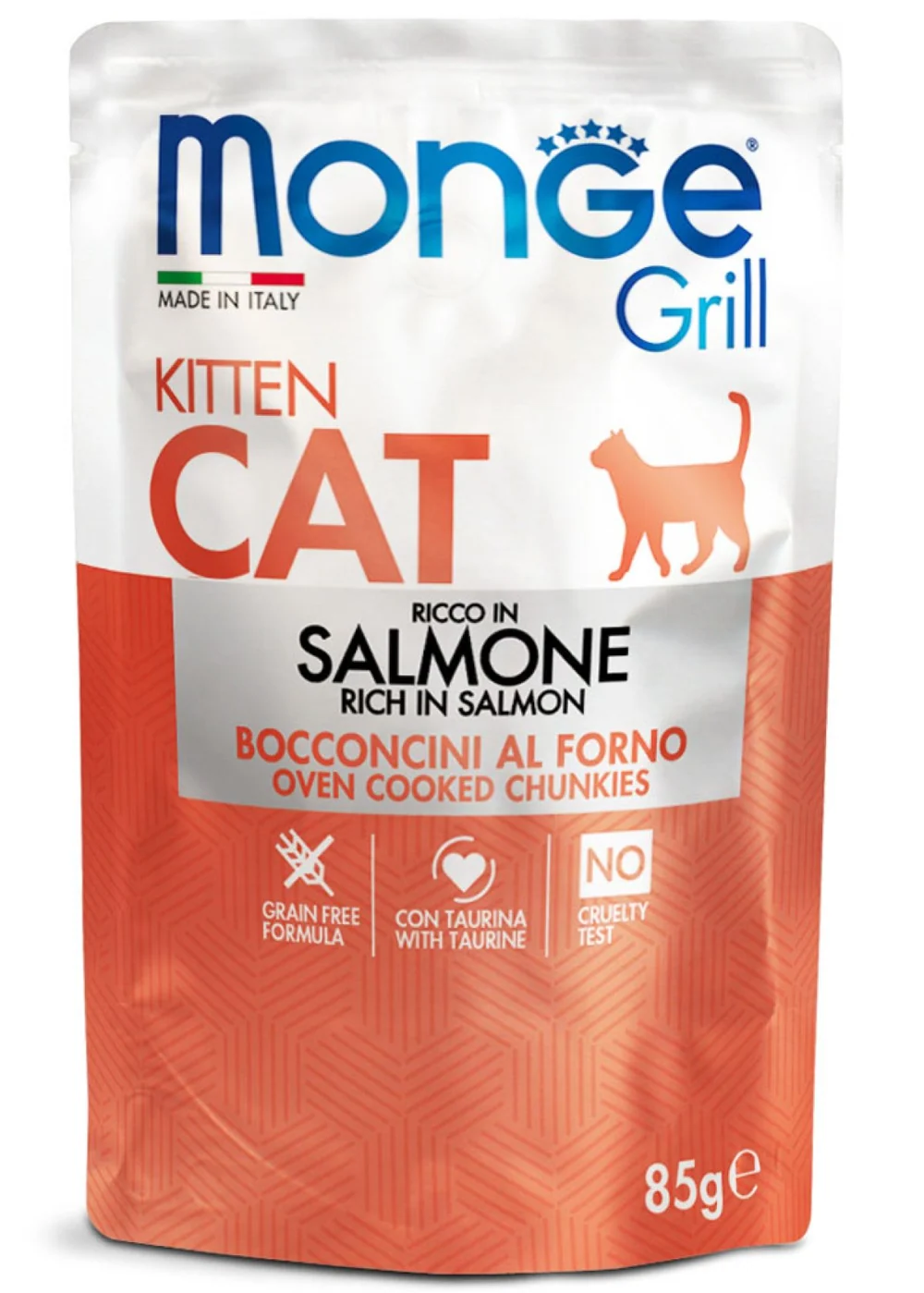 Monge Grill Kitten sos za mačiće 85g kesica – losos