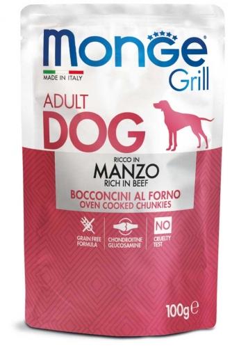 Monge Grill sos za pse 100g kesica – govedina
