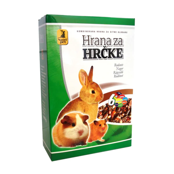 Nutripet hrana za hrčke 400g – kompletna mešavina za glodare