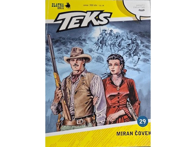 Zlatna serija 29- Teks - Miran čovek