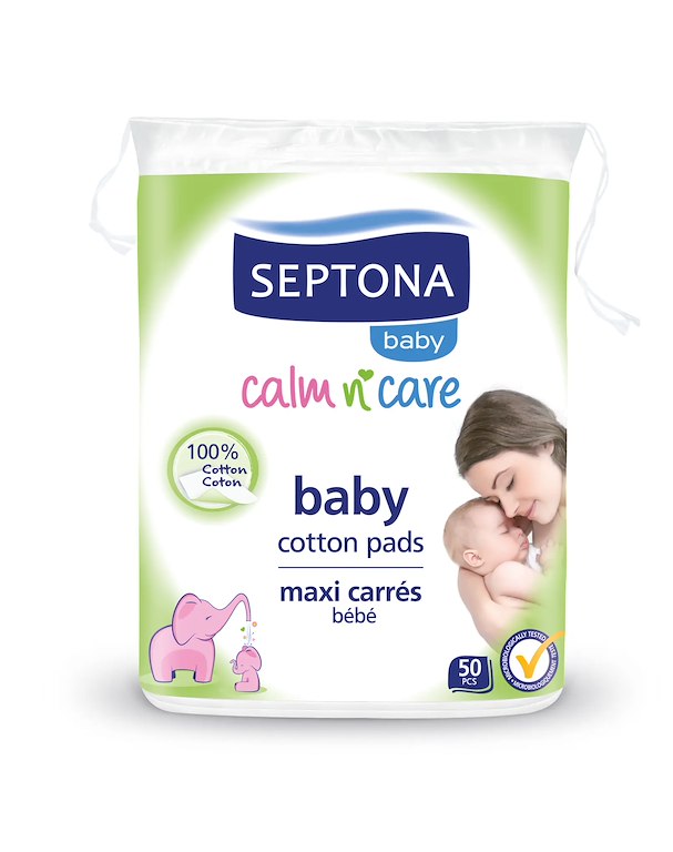 Septona Baby Štapići za uši, 50 komada