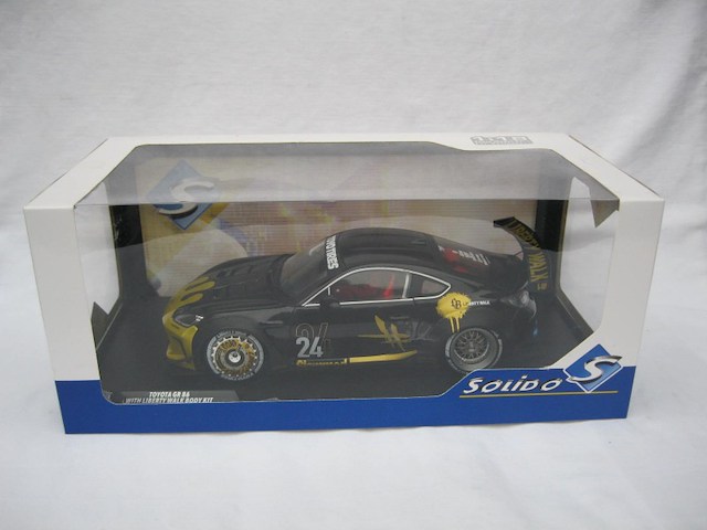 1:18 solido toyota GR86 LBWK