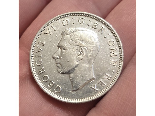 Srebrnjak Half Crown, Velika Britanija 1944.