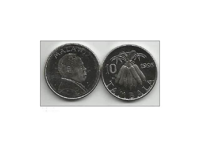 MALAWI 10 tambala 1995 UNC