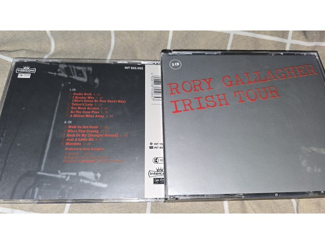 Rory Gallagher - Irish tour 2CDa , ORIGINAL