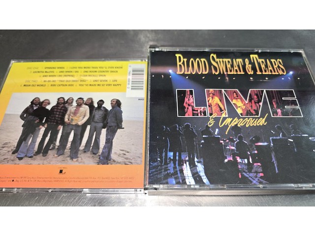Blood Sweat &; Tears - Live &; improvised 2CDa , ORIG.
