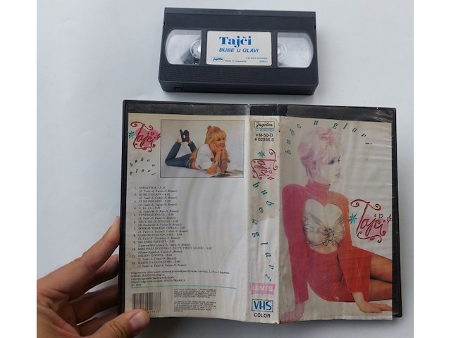 TAJČI BUBE U GLAVI ISPRAVAN YU VHS RAREEE