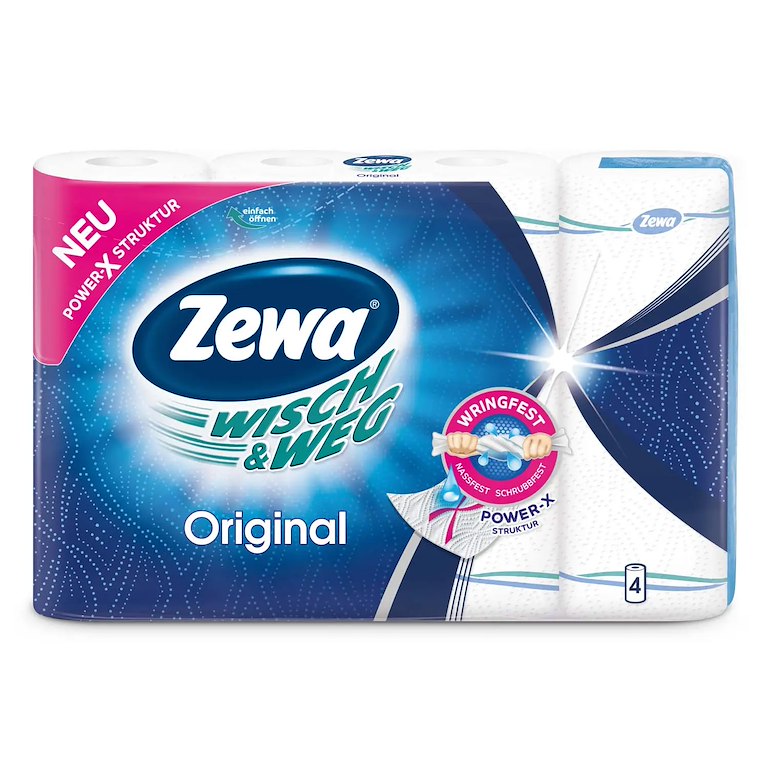 Zewa Kuhinjski ubrus Wish&Weg Original, 4 Komada