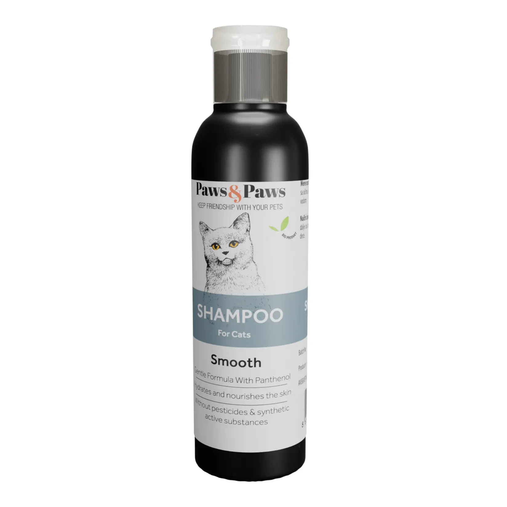PAWS&PAWS Smooth šampon za mačke 250ml