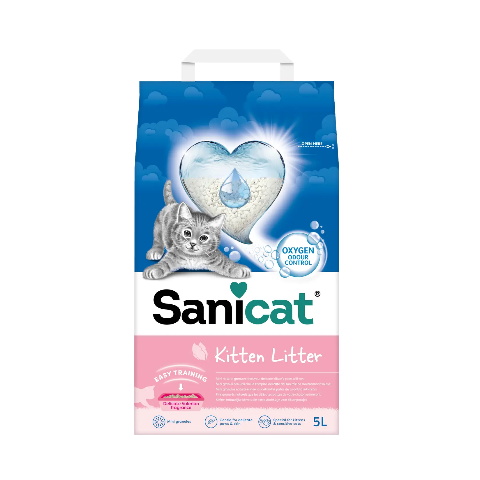 SANICAT Upijajući posip sa mačiće 5L