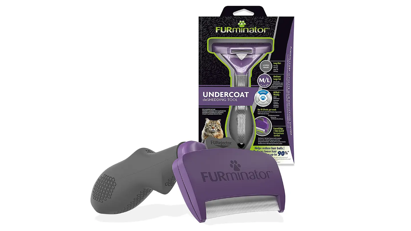 FURMINATOR Četka/trimer za negu krzna dugodlakih mačaka