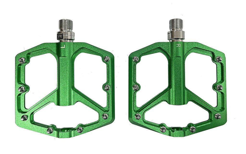PEDALE MTB ALU K-203 green