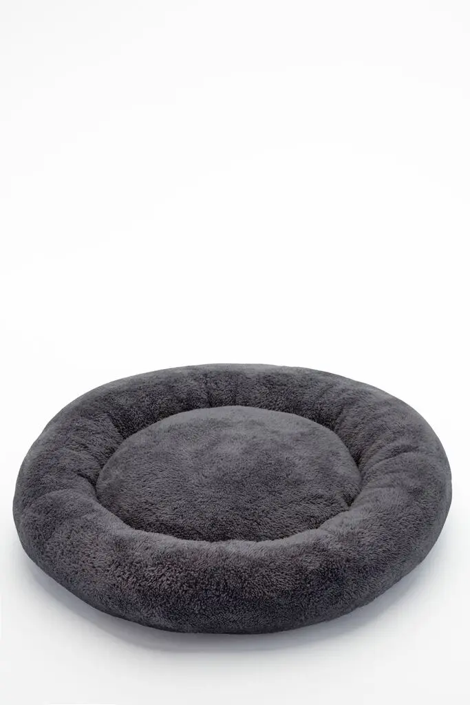 Paws & Whiskers Krevet za ljubimce Pugalo, 75 × 75 × 18 cm, Antracit