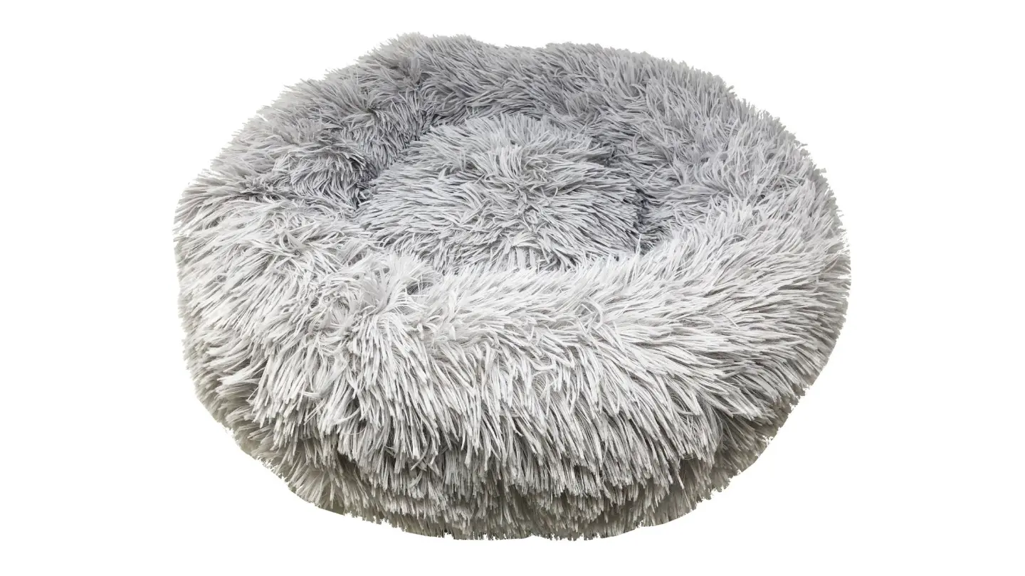 GIZMO Krevet za pse i mačke Norway Round 61cm sivi