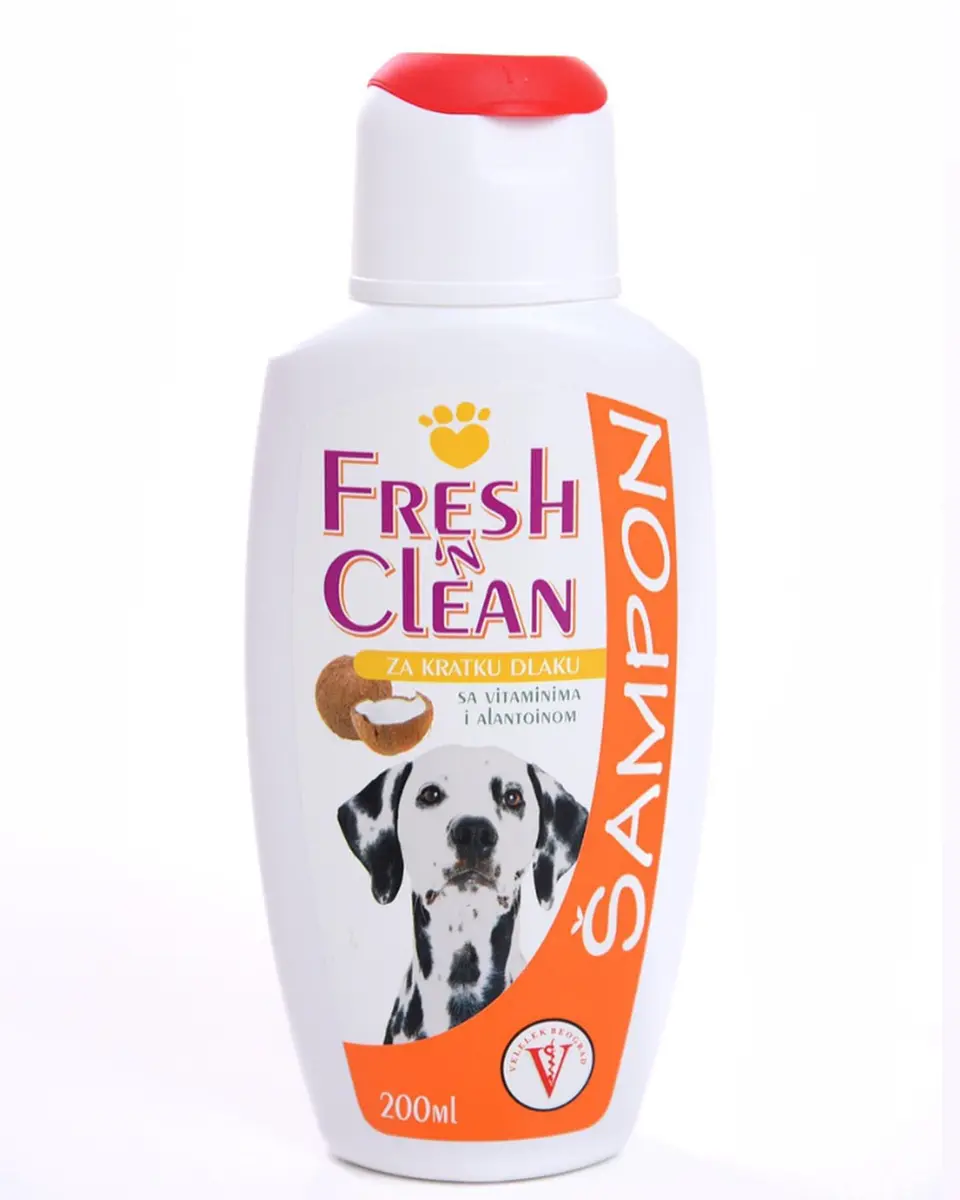 FRESH&CLEAN Šampon za pse sa kratkom dlakom 200ml