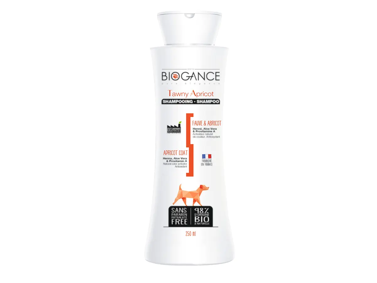 BIOGANCE Šampon za pse za smeđom dlakom Tawny apricot 250ml