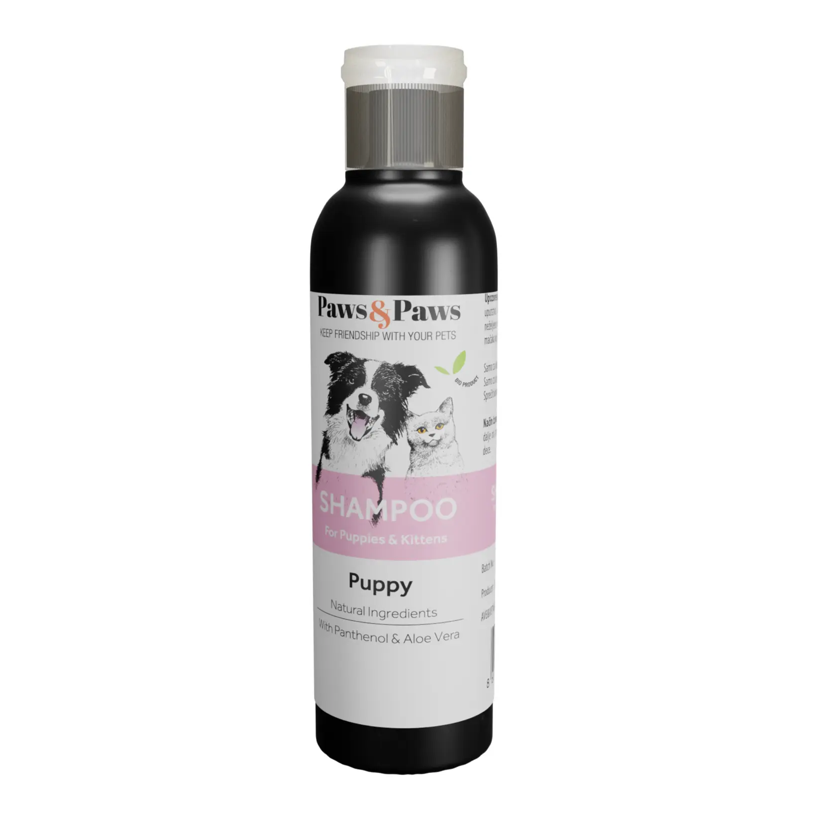 PAWS&PAWS Šampon za štence i mačiće 250ml