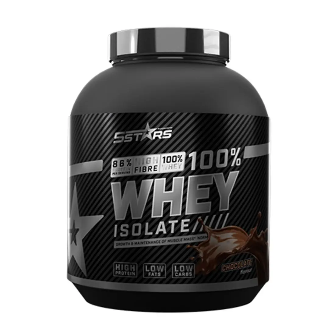 5 Stars Whey protein Isolate, Čokolada, 2 kg