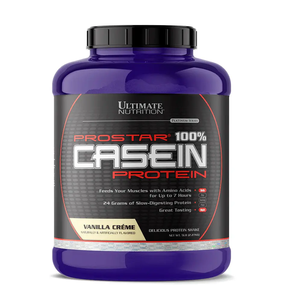 Ultimate Nutrition Prostar 100% Casein protein, Vanila, 2.24kg